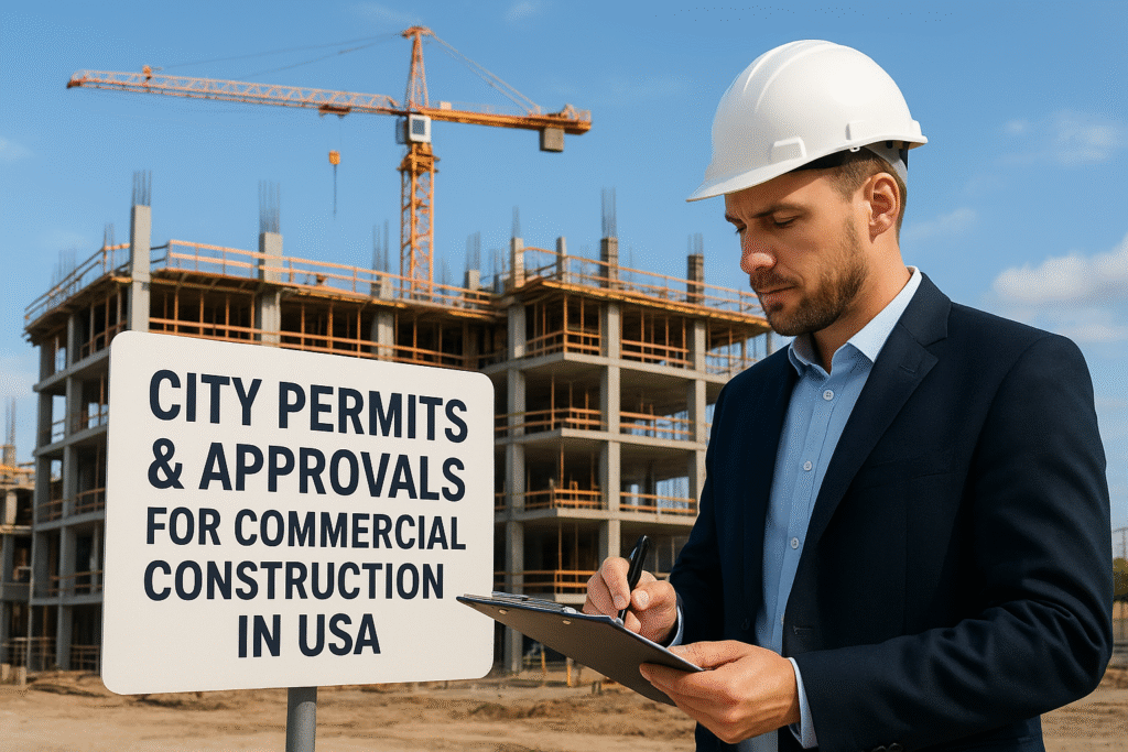City Permits & Approvals For Commercial Construction In USA
